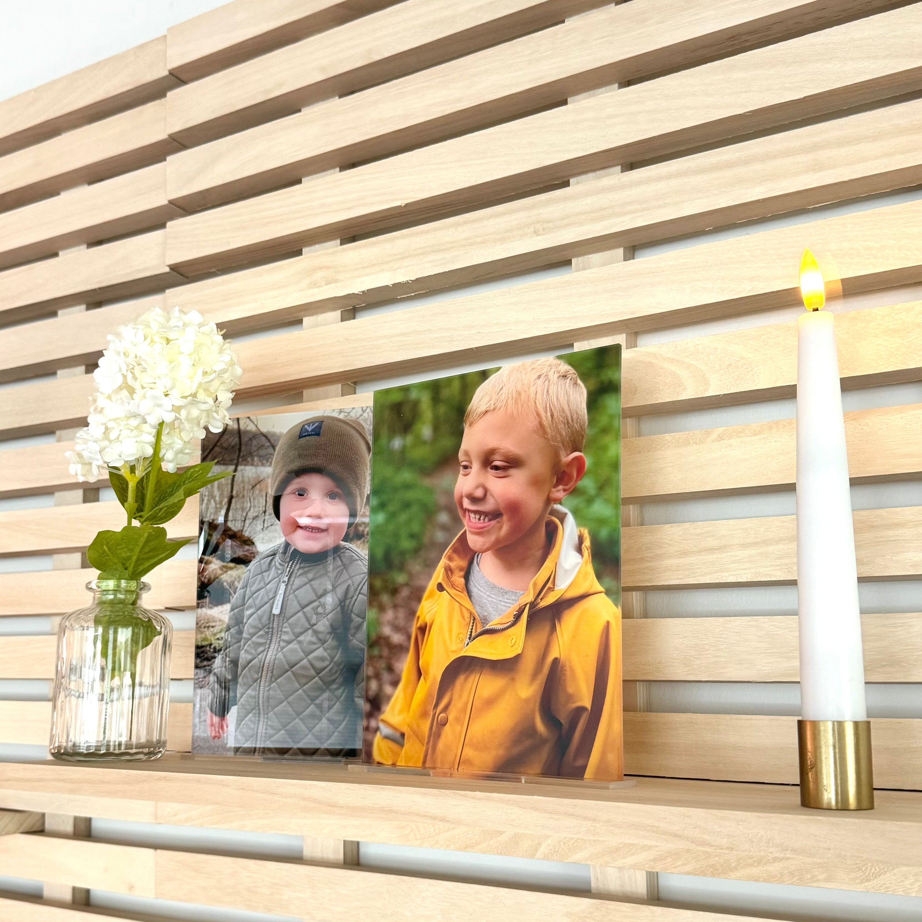 Billede - Stående m. fod - 15x20 cm.